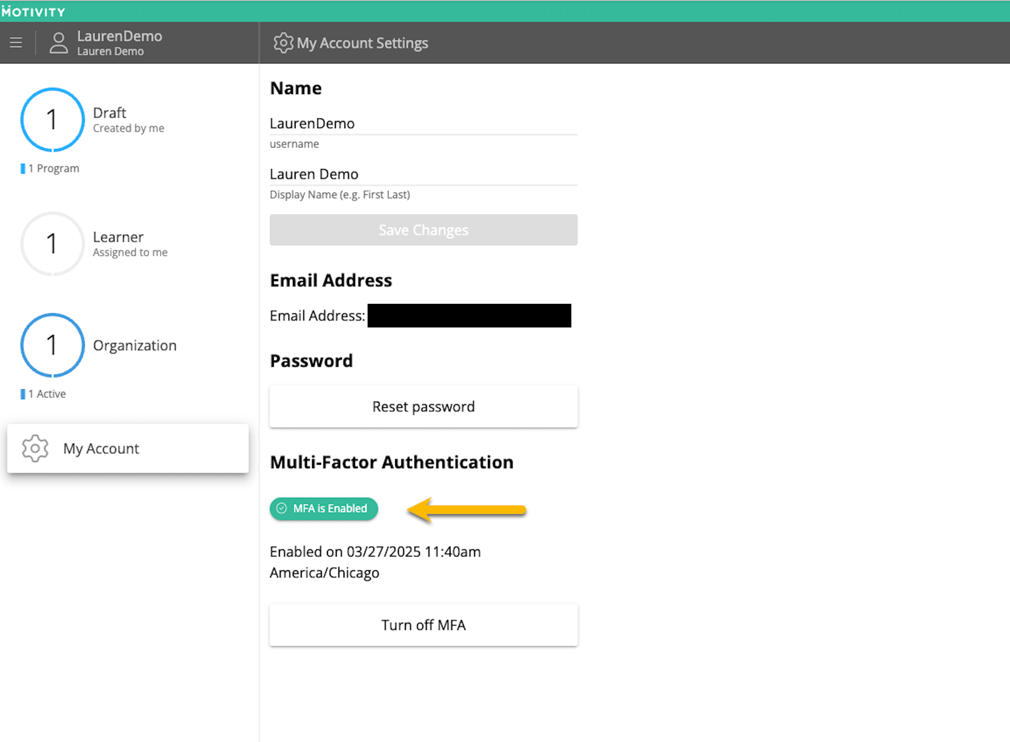 Setting up Multi-Factor Authentication (MFA)